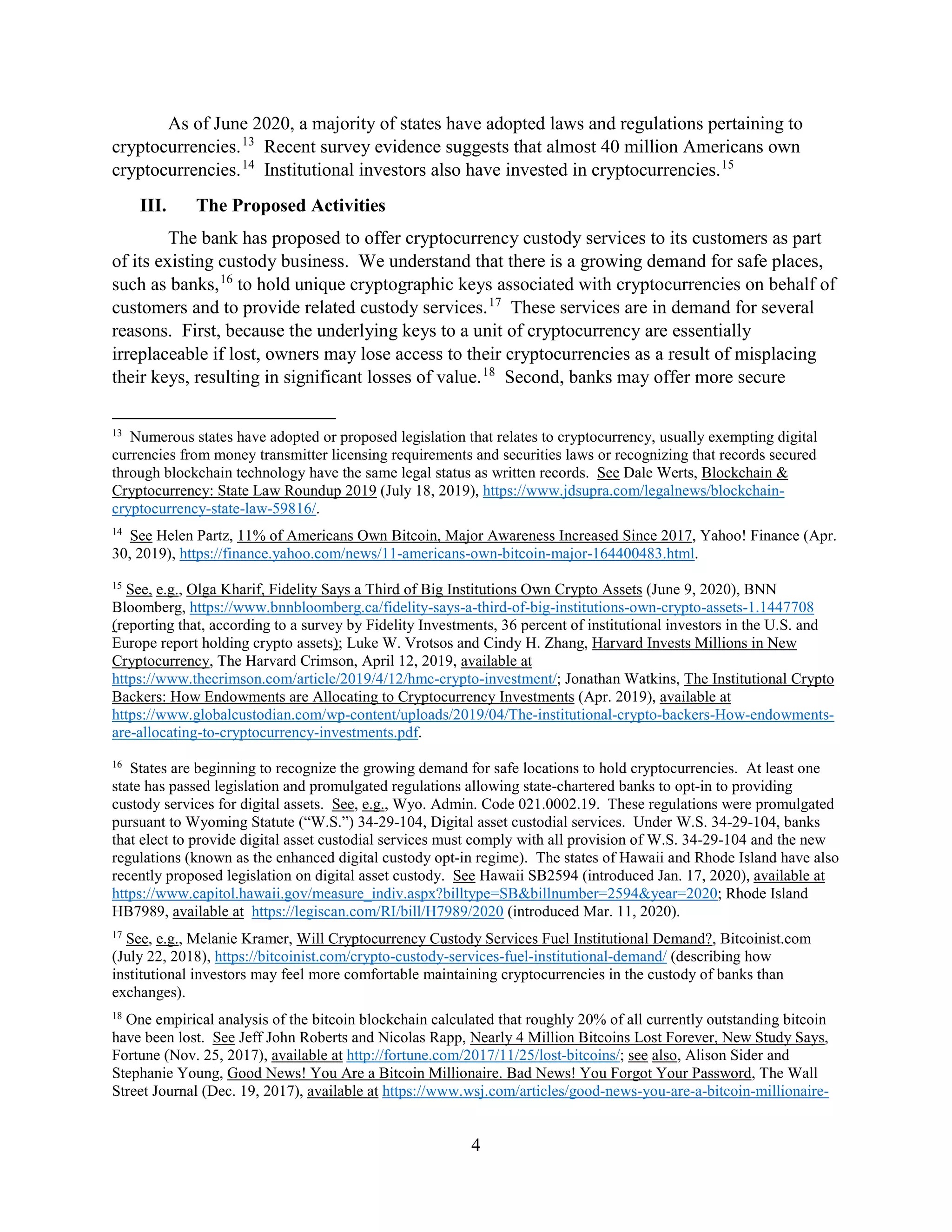 Custodian services bank | PDF