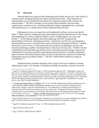 Custodian services bank | PDF