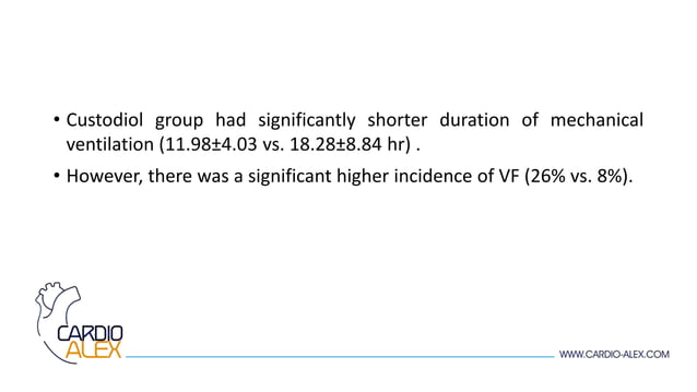 custodiol.pptx | Heart and Cardiovascular Diseases | Diseases and ...