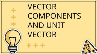 GENERAL PHYSICS REPORTING: VECTOR COMPONENTS & UNIT VECTOR.pptx
