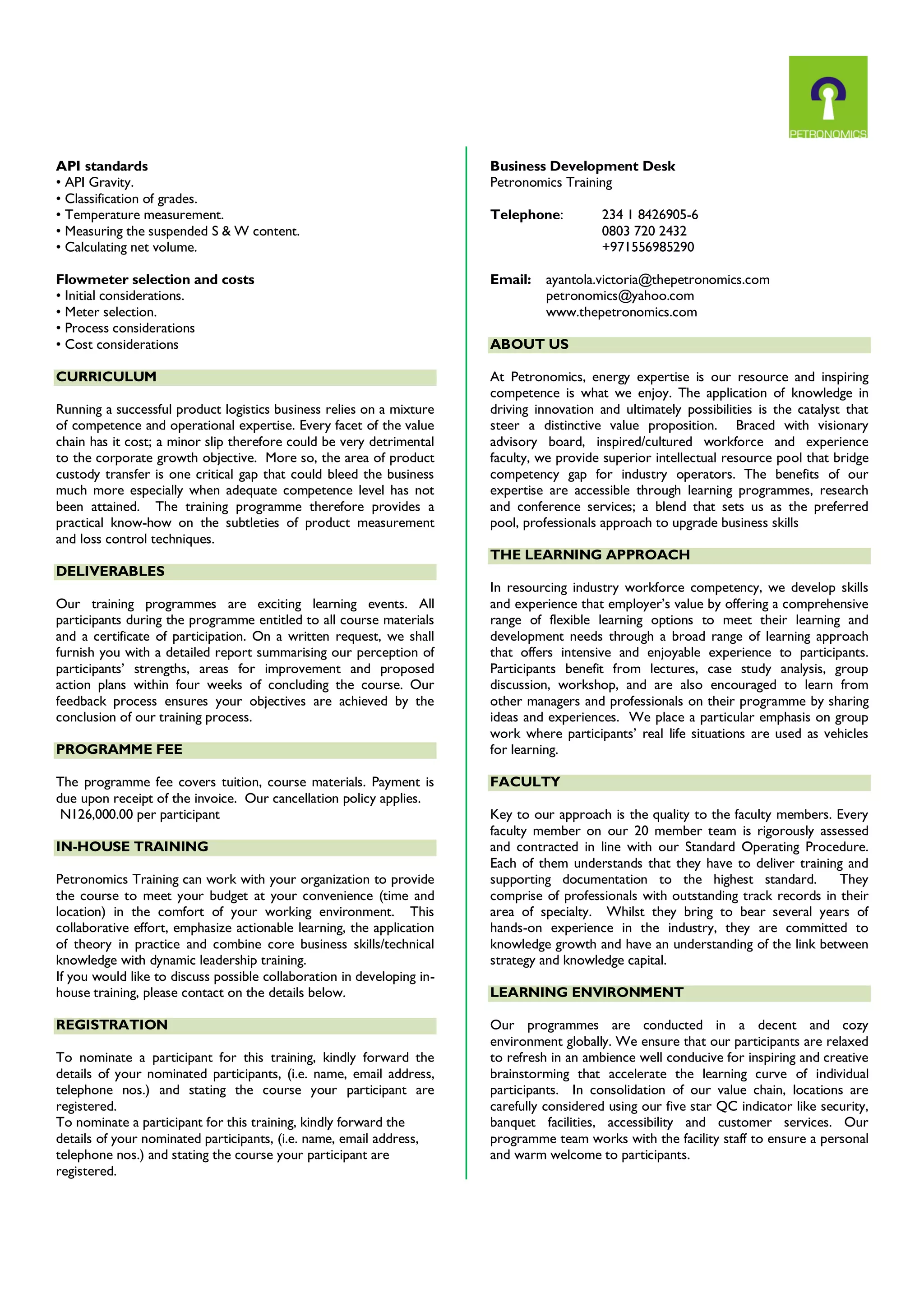 Custody Transfer, Lagos | PDF