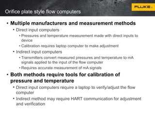 Fluke Corporation: Gas Custody Transfer Calibration | PPT