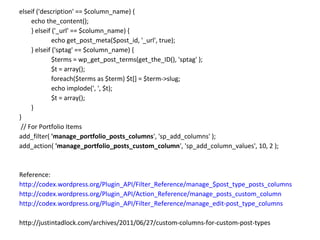 Custom Post Types and Meta Fields | PPT