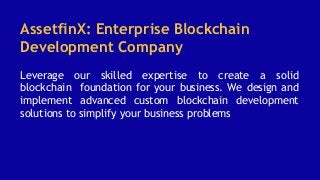 blockchain development services | PPT