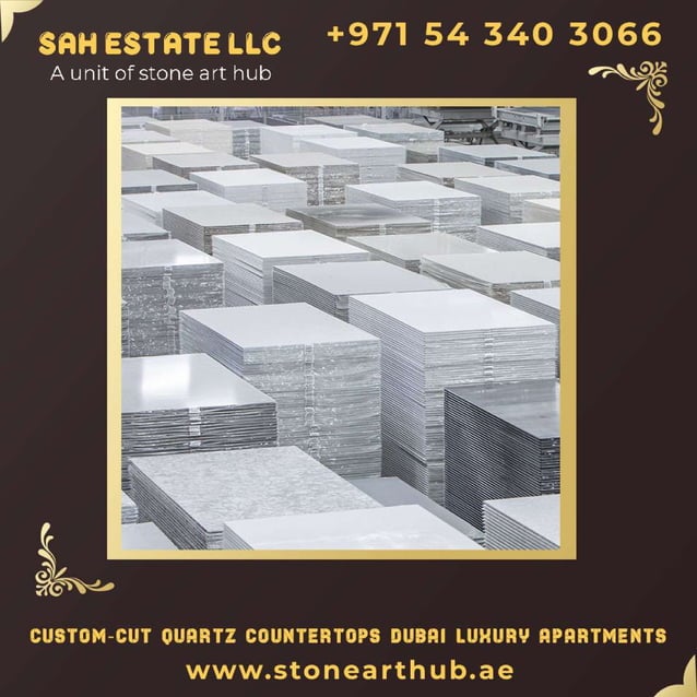 Custom-cut Quartz Countertops Dubai Luxury Apartments | PDF