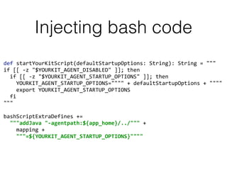 Custom deployments with sbt-native-packager | PPT