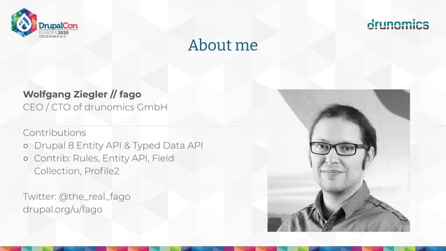 Custom elements - An alternate Render API for decoupled Drupal | PPT