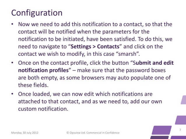Creating Custom Notifications in Opsview | PPTX Creating Custom Notifications in Opsview | PPTX
