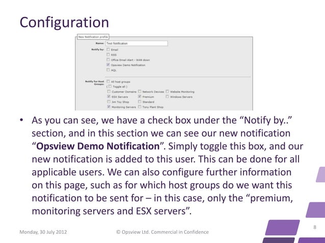 Creating Custom Notifications in Opsview | PPTX | Operating Systems | Computer Software and ...