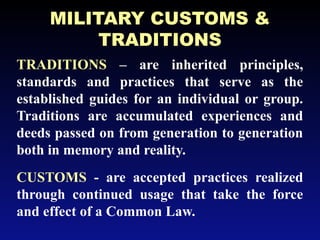 CUSTOM-TRADITION-Finaljshdwkllsjdlaowdbo | PPTX