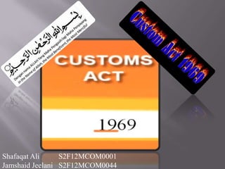Custom act 1969 | PPTX