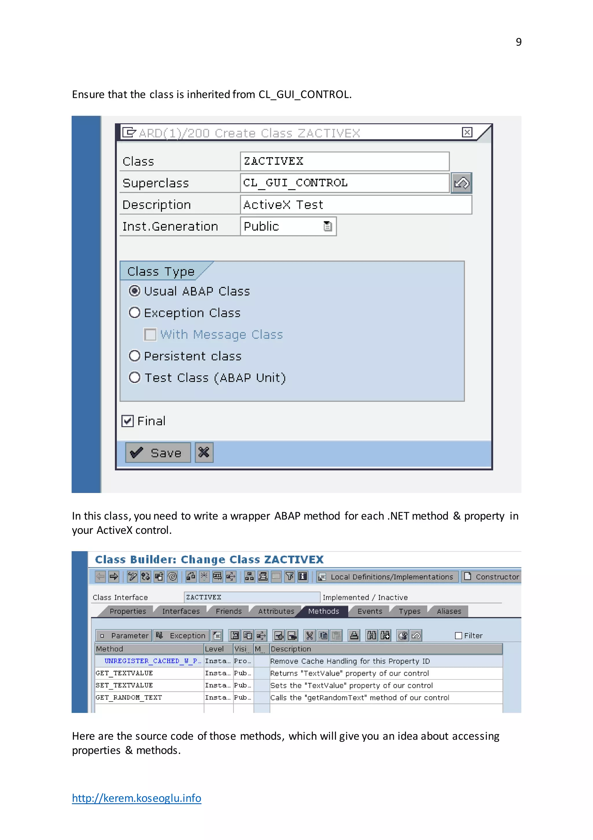 Embedding custom ActiveX controls into SAP GUI | DOCX