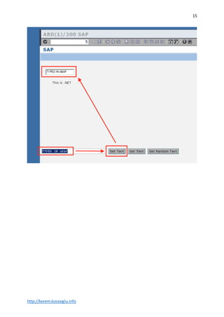 Embedding custom ActiveX controls into SAP GUI | DOCX | Operating Systems | Computer Software ...