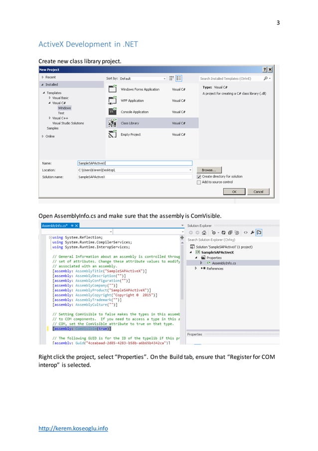 Embedding custom ActiveX controls into SAP GUI | DOCX | Operating Systems | Computer Software ...