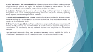 Custom AI-Powered Healthcare Solutions | PDF