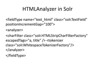 Custom analyzer using lucene | PPTX
