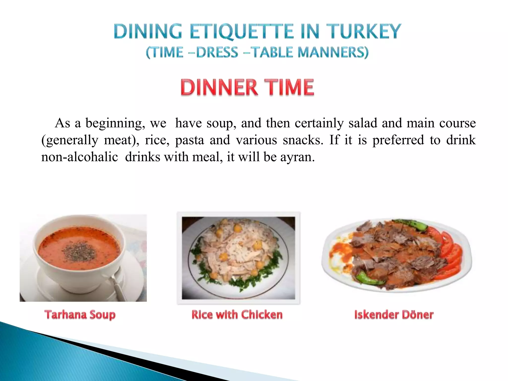 Custom and Etiquette in Turkey | PPTX | National & Civic Holidays ...