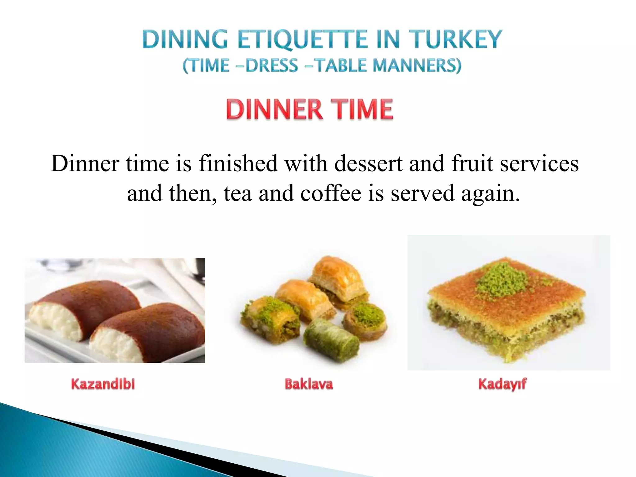Custom and Etiquette in Turkey | PPTX | National & Civic Holidays ...
