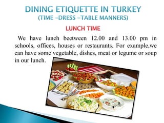 Custom and Etiquette in Turkey | PPT