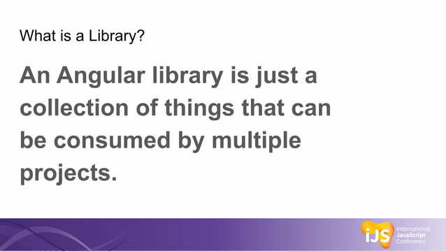 Custom Angular Libraries Ppt