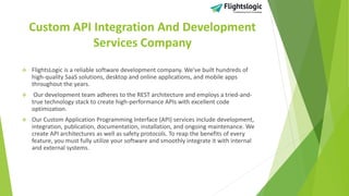 Custom API Integration.pptx | Internet | Computing