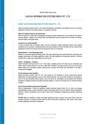 Custom Application Development | PDF | Computer Software and Applications | Computing