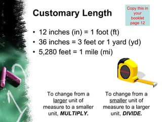 Customarylengthcapacityweight 001 | PPT