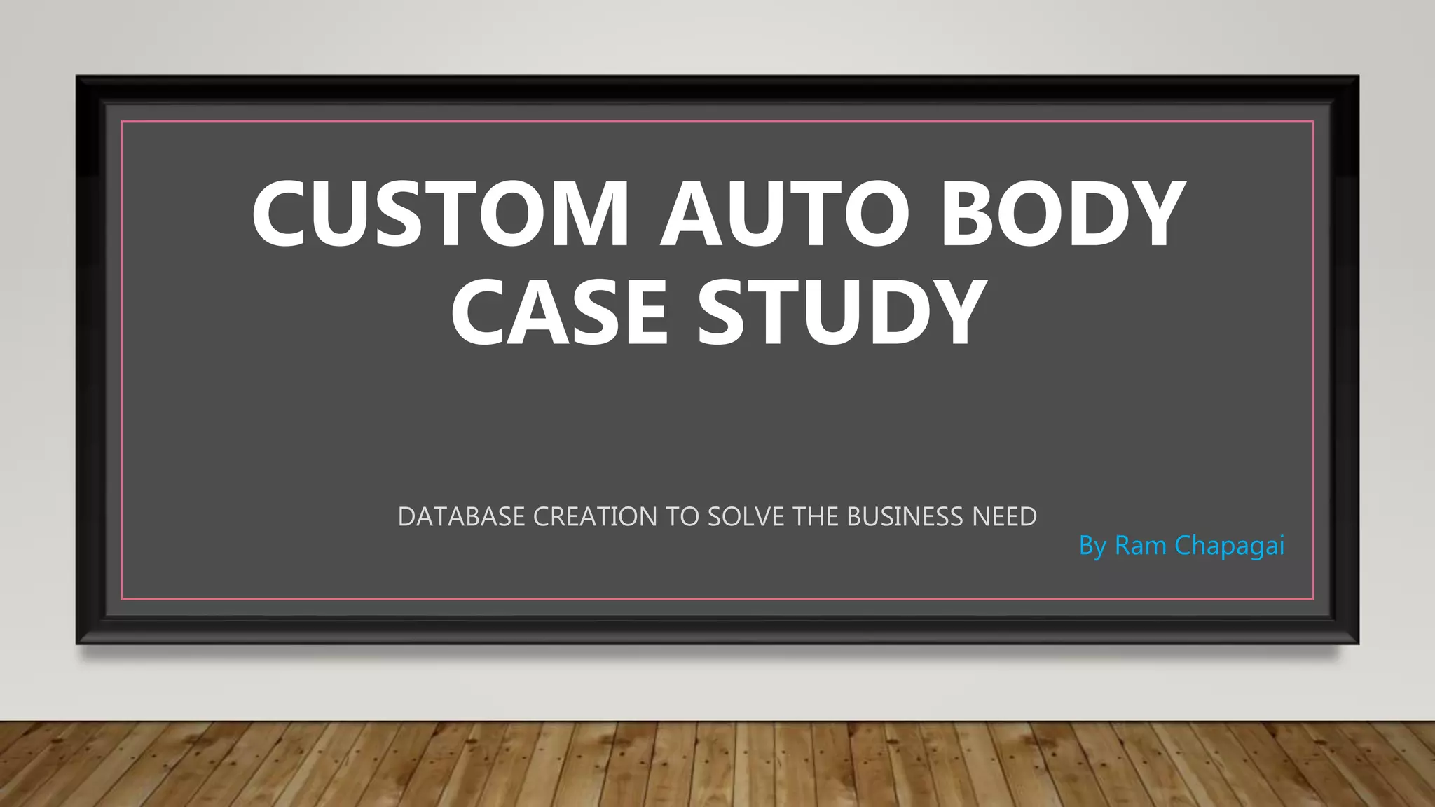 Custom auto body | PPT