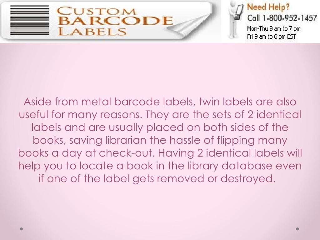 Metal Barcode Labels Are Important For Effective Inventory Management