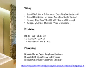 Renovation Packages | PPTX