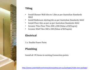 Renovation Packages | PPTX