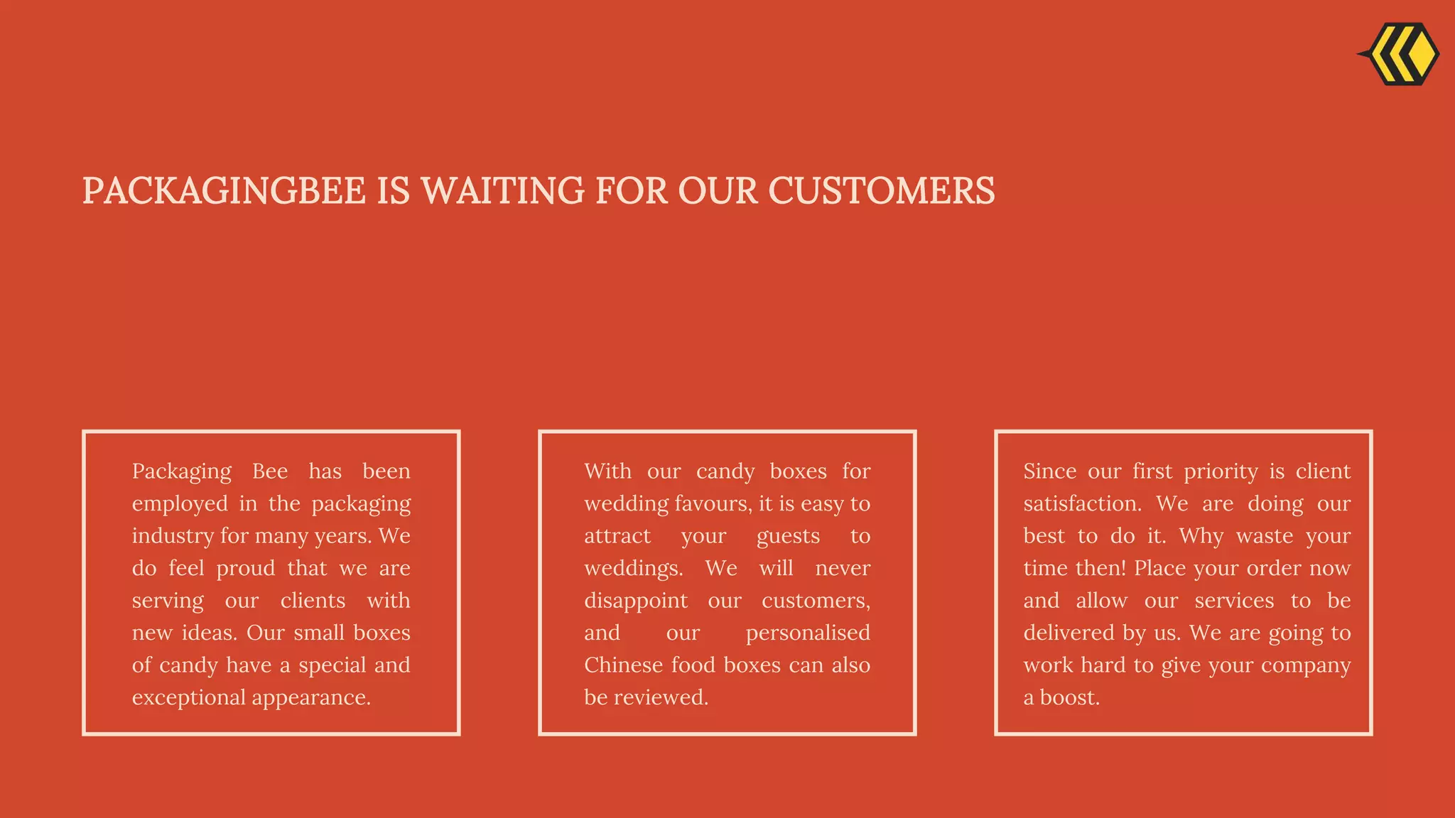 Custom candy boxes | PPTX