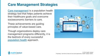 Custom Care Management Algorithms that Actually Reveal Risk | PPT