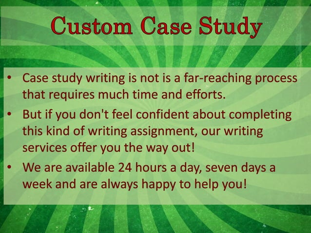 Custom case study | PPTX