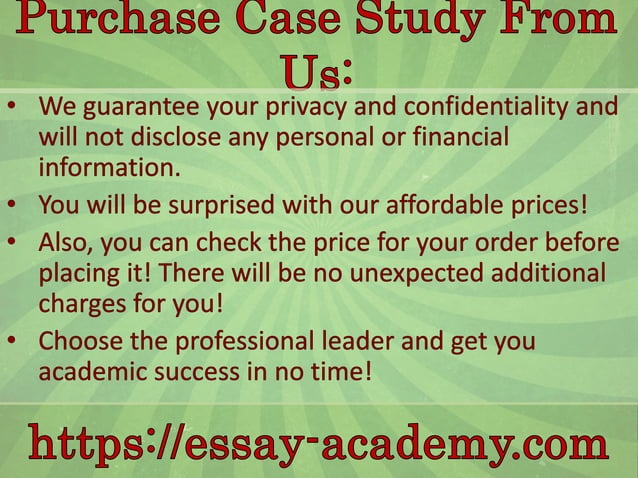 Custom case study | PPTX