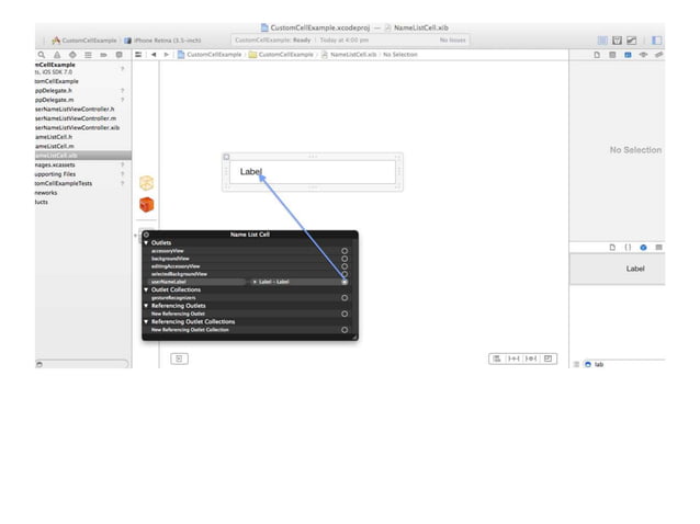 Custom cell in objective c | PPTX | Computing | Technology & Computing