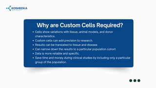 Custom Cell Isolation: Adding Precision to Research | PDF