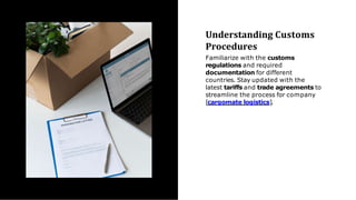 Efficient customs clearance strategies by cargomate logistics | PPTX