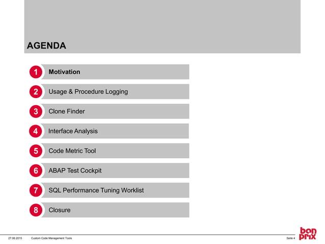 Custom code management & tools | PPT