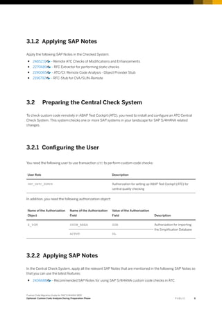 Custom codemigration to S/4HANA | PDF | Programming Languages | Computing