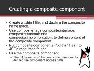 Custom components in JSF | PPT