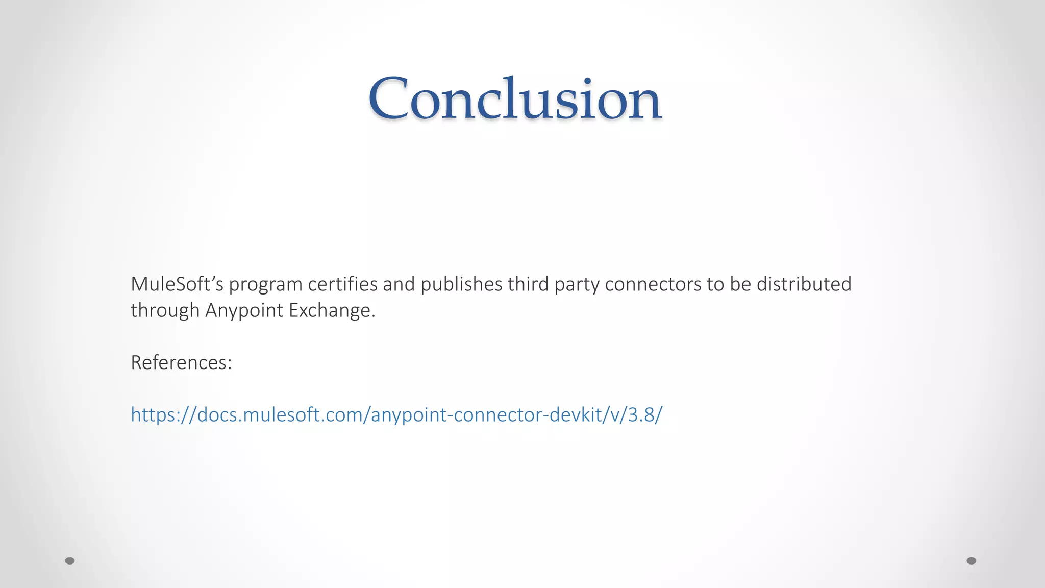 Custom connectorsinmule | PPTX