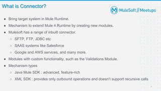 Custom MuleSoft connector using Java SDK | PPT