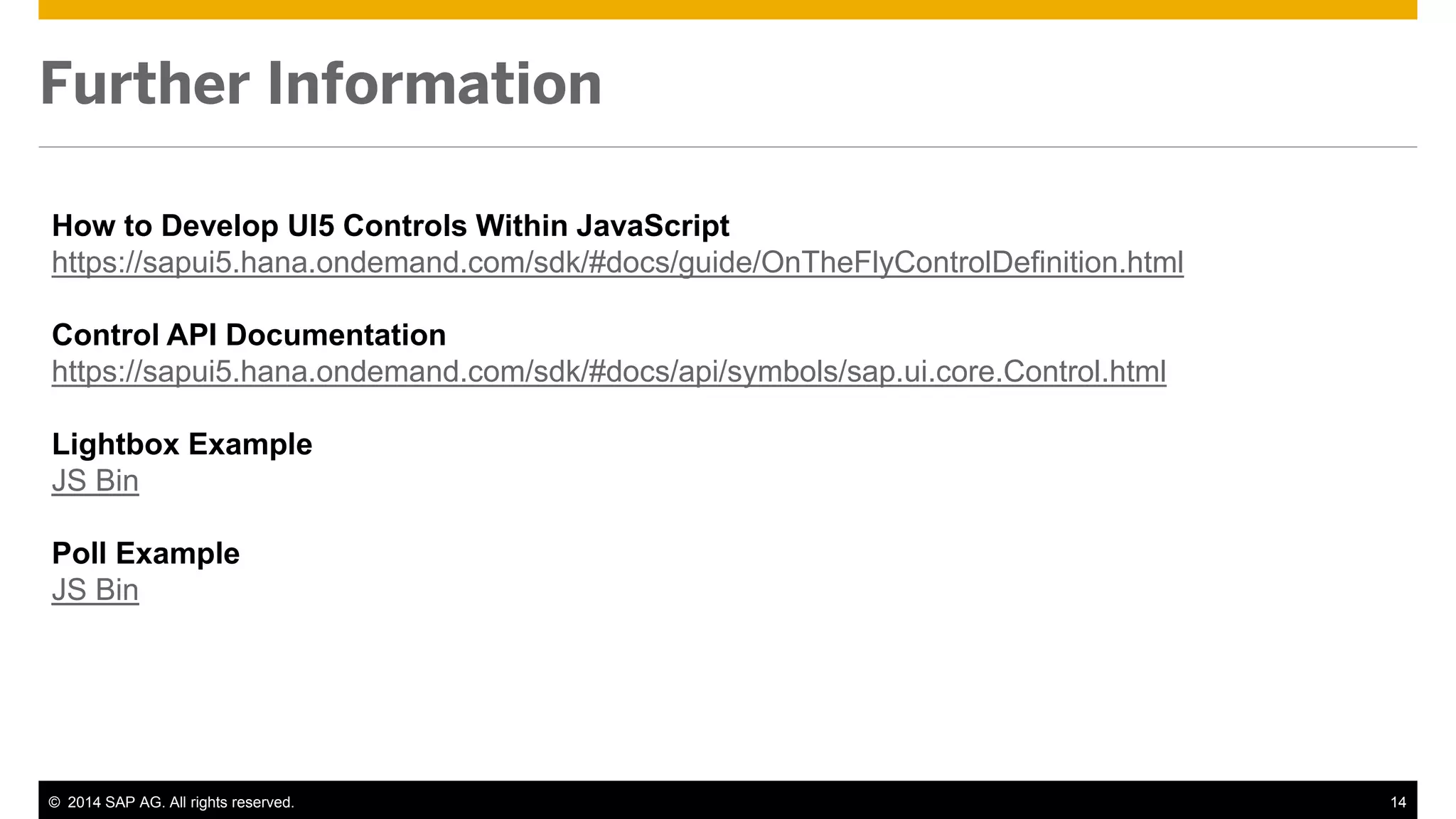 Developing Custom Controls with UI5 (OpenUI5 video lecture) | PDF