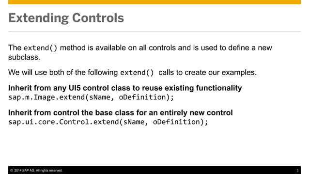 Developing Custom Controls with UI5 (OpenUI5 video lecture) | PDF | Web Development | Internet