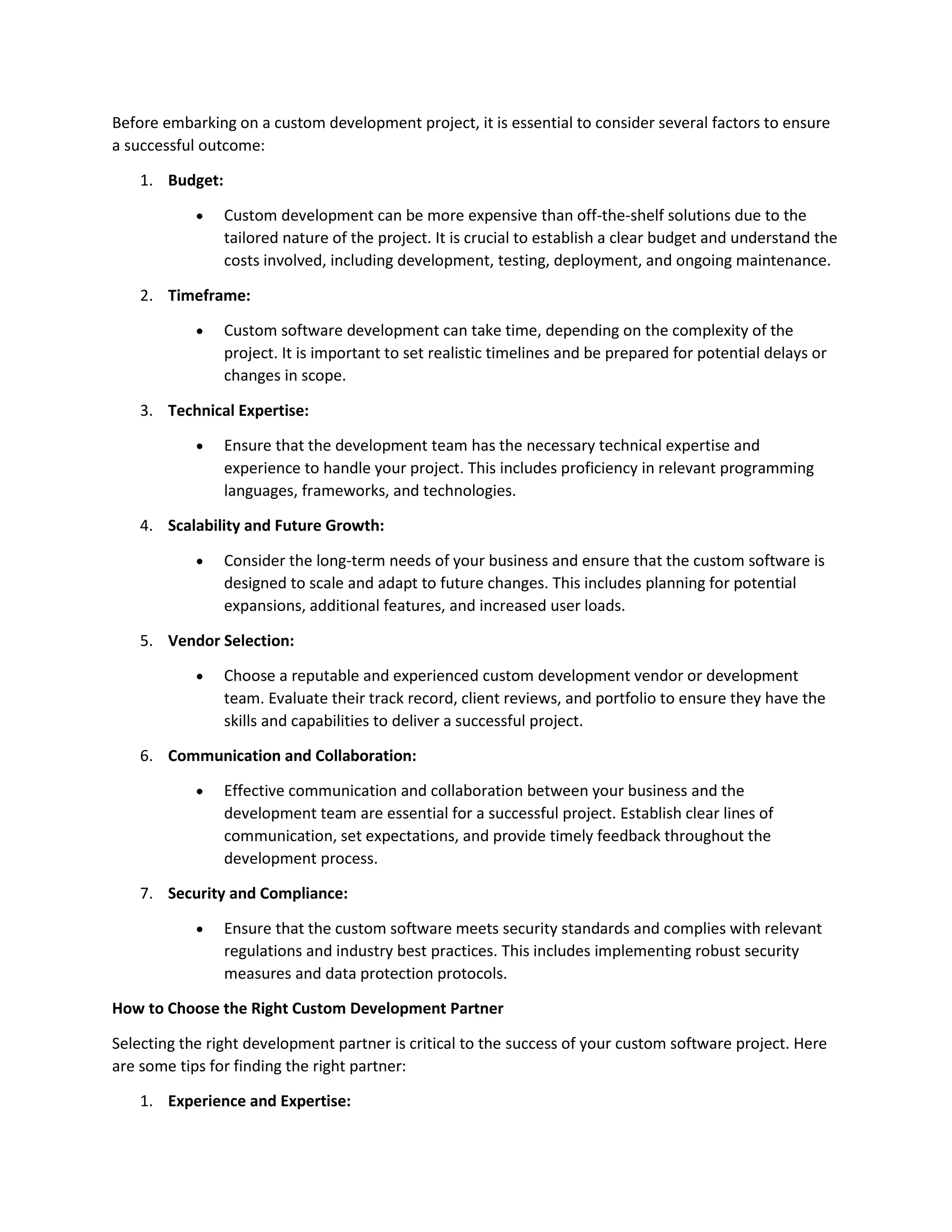 Custom Development: A Comprehensive Guide to Tailored Software ...