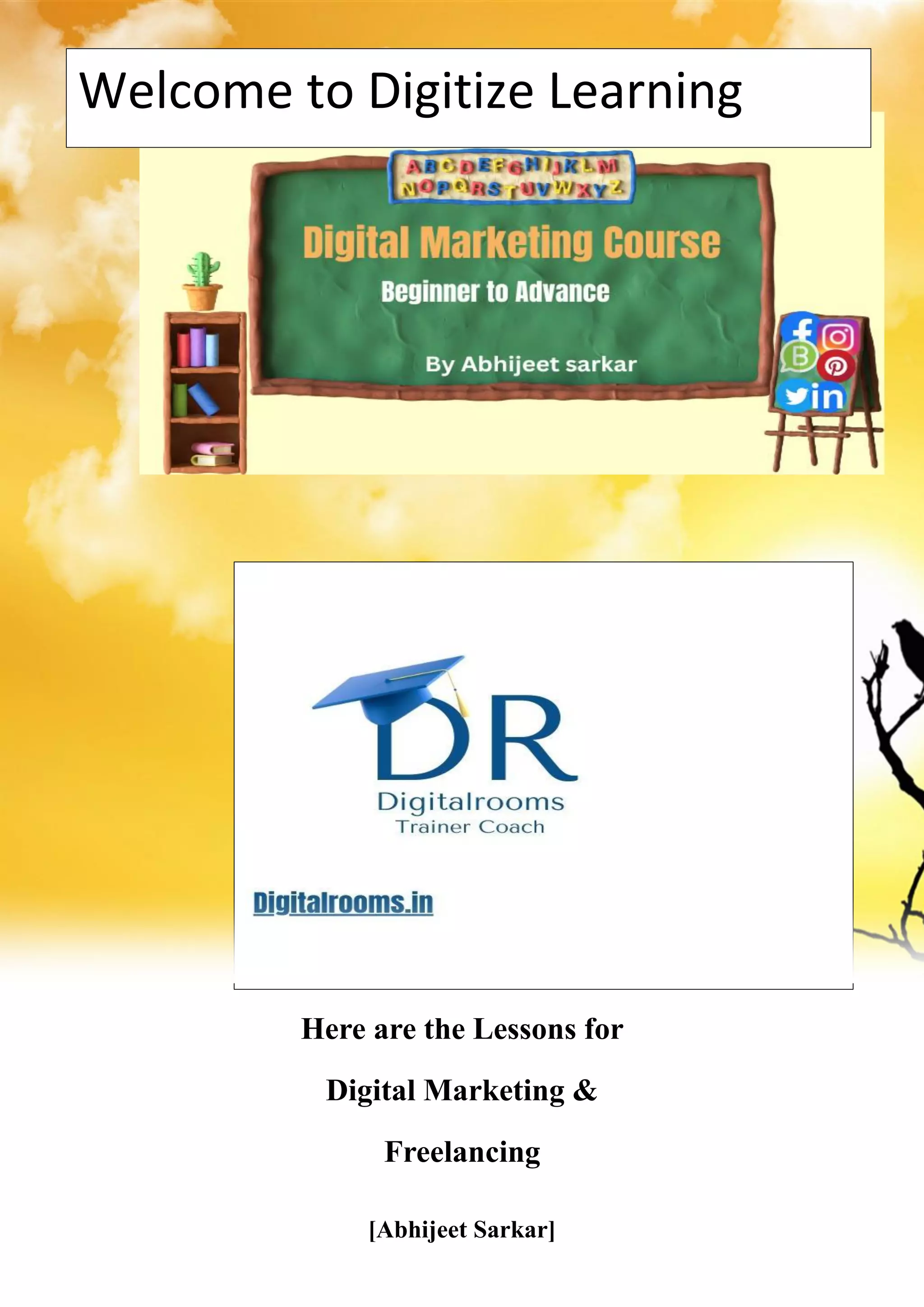 Digital marketing need | PDF
