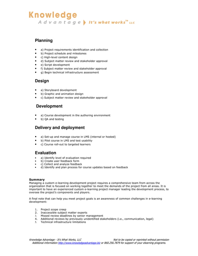 Custom elearning: An Overview | PDF