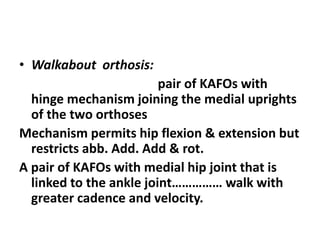 Custom made Orthoses | PPT