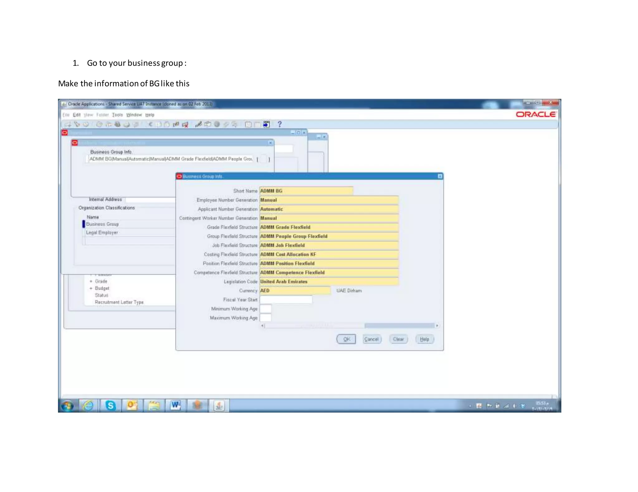 Custom employee number generation | DOCX